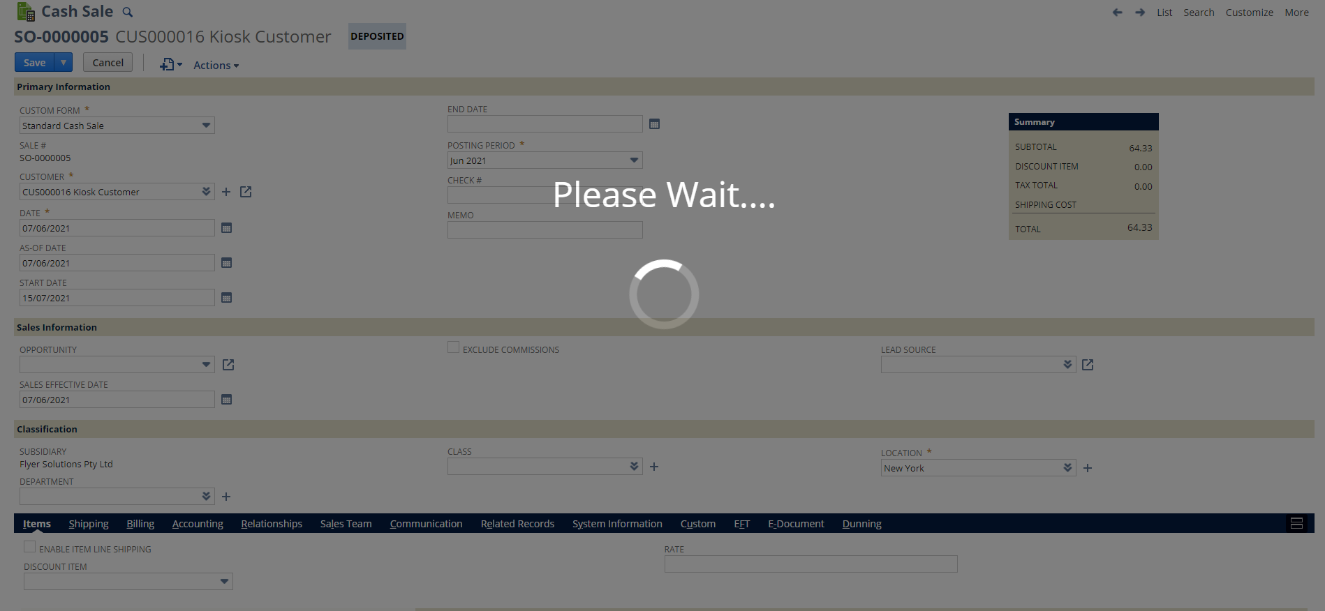 Progress overlay – Lystor Consulting